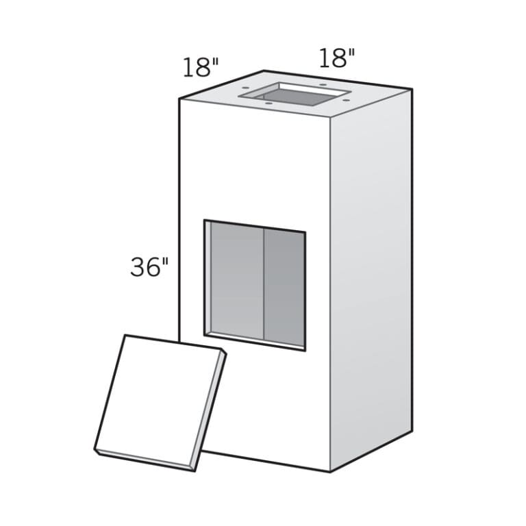 Kindred Outdoors & Surrounds - Column with End Cap | 9 Brothers